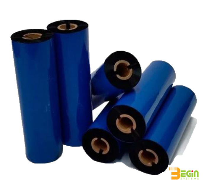 หมึกพิมพ์หรือริบบอน หมึกเครื่องพิมพ์บาร์โค้ด wax rasin wax/rasin