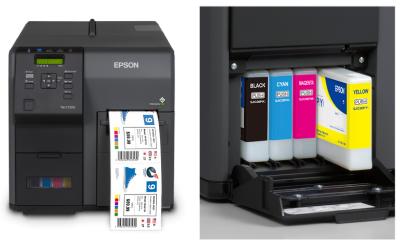 Epson ColorWorks C7510 คือผู้นำ ColorWorks Series เทคโนโลยีหัวพิมพ์ ...